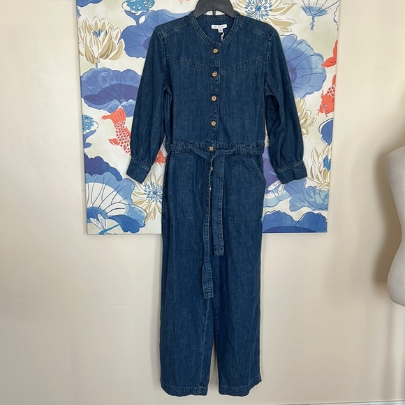 Free Assembly | Pants & Jumpsuits | Free Assembly Denim Jumpsuit | Poshmark